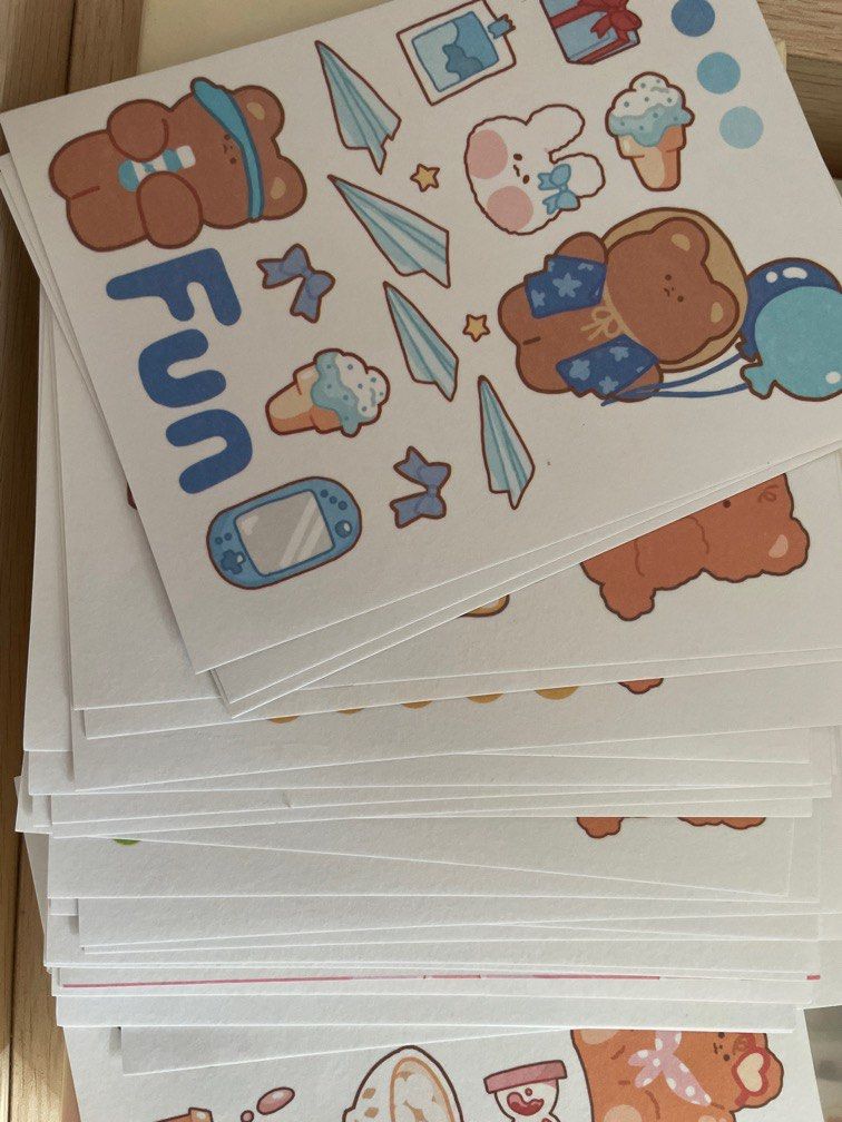 Stickers, Hobbies & Toys, Stationery & Craft, Stationery & School ...