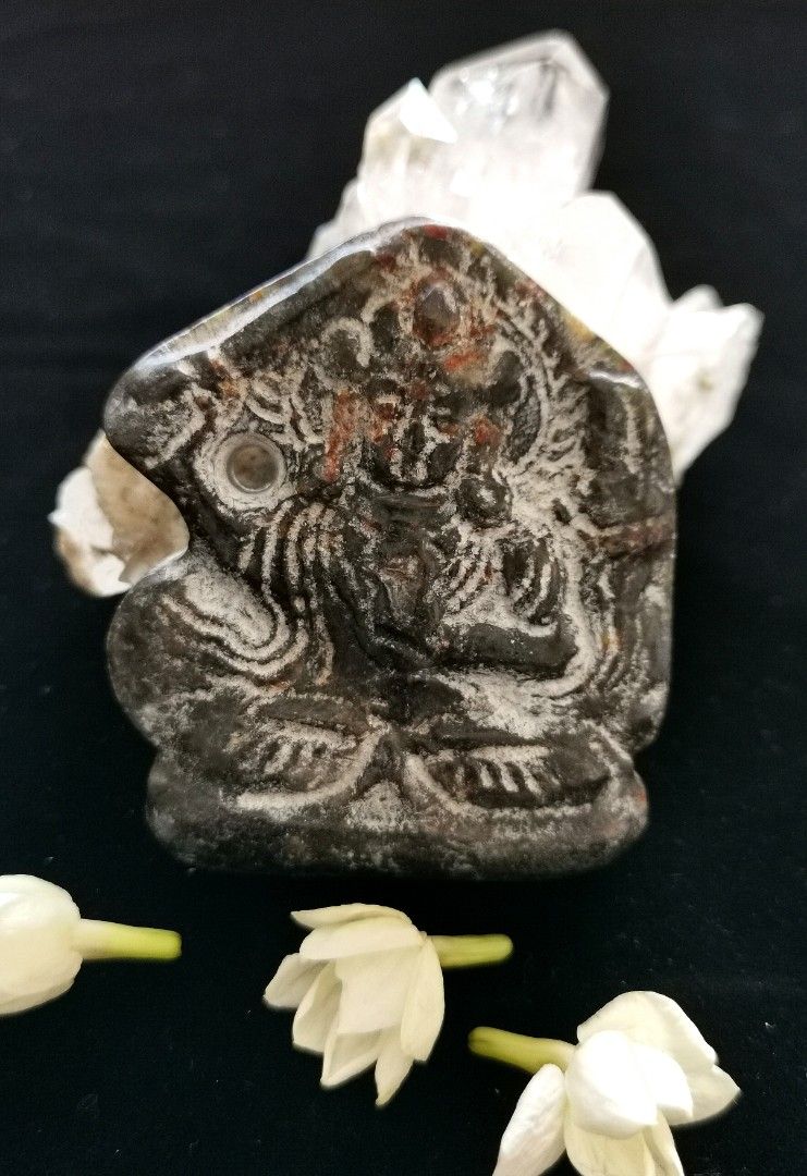 Stone Carved Manjushri, Hobbies & Toys, Memorabilia & Collectibles ...