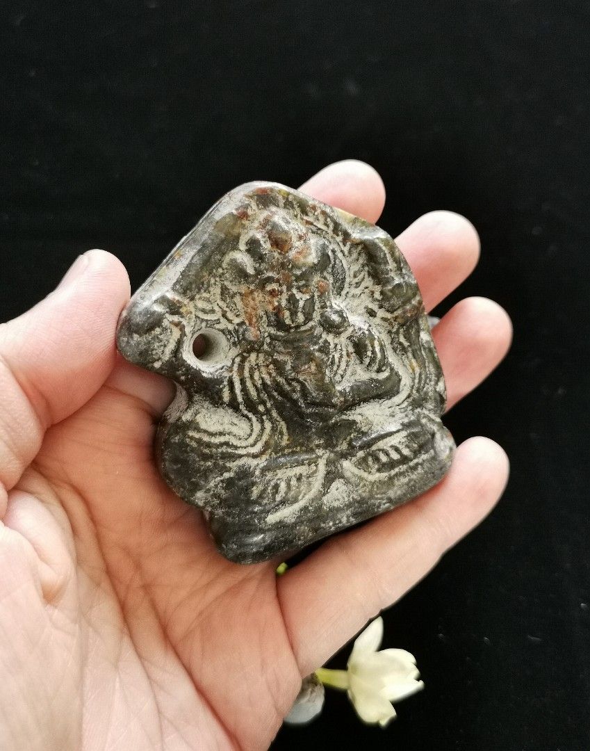 Stone Carved Manjushri, Hobbies & Toys, Memorabilia & Collectibles ...
