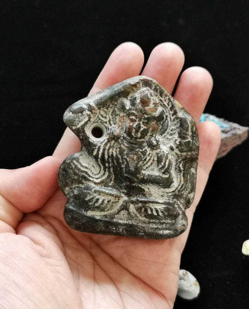 Stone Carved Manjushri, Hobbies & Toys, Memorabilia & Collectibles ...