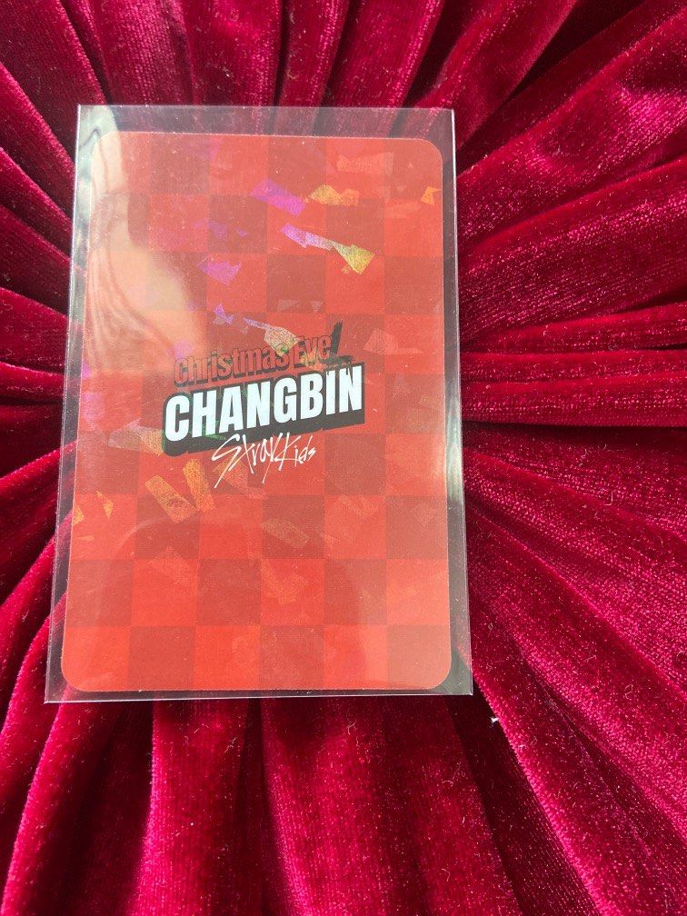 Stray kids Changbin from Christmas Evel album || trading only, Hobbies ...