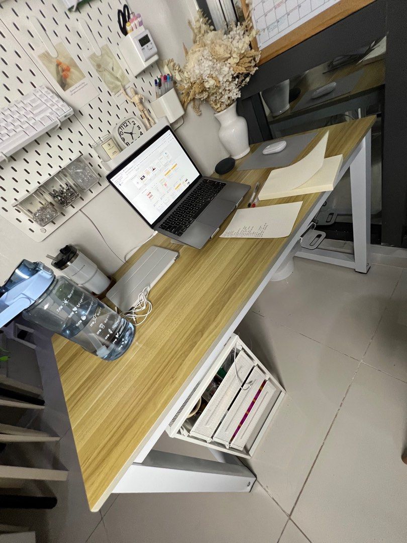 Study Table or Dinner Table 120x60, Furniture & Home Living, Furniture ...