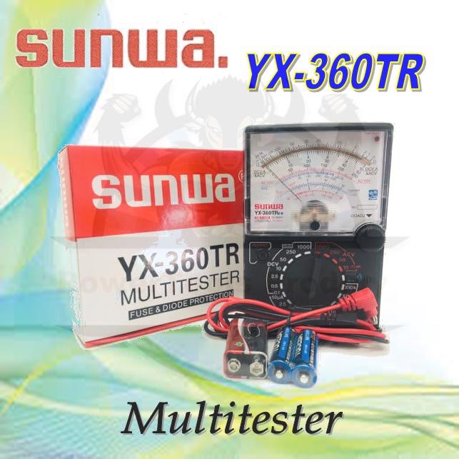 SUNWA YX-360TR MULTIMETER TESTER/ANALOGUE MULTITESTER, Furniture & Home ...