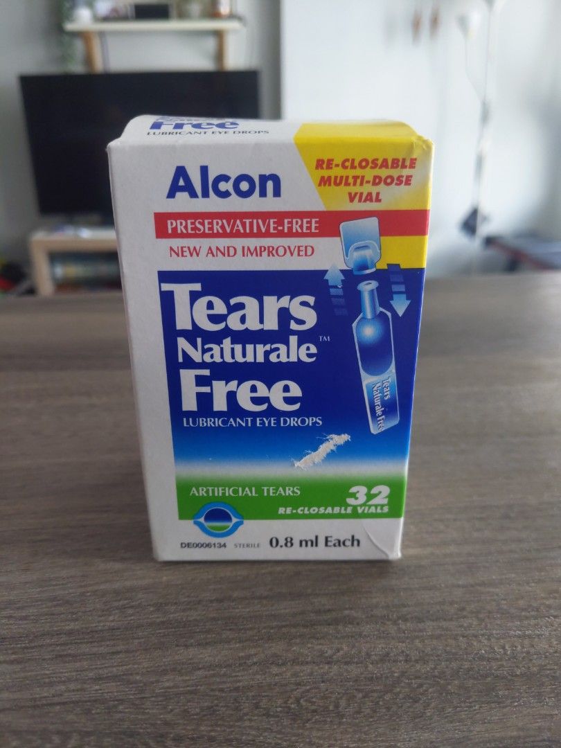 Tears Naturale Free Eye drops, Beauty & Personal Care, Vision Care on ...