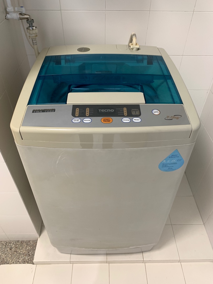 Tecno Washing Machine 7kg, TV & Home Appliances, Washing Machines and ...