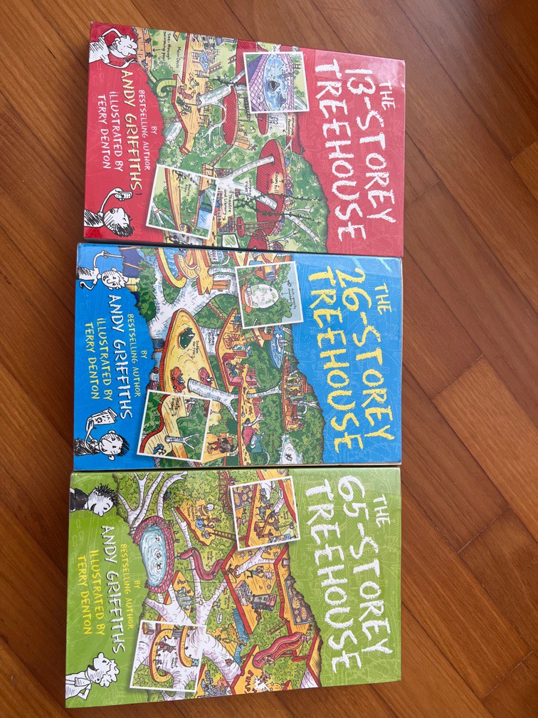 The 13 - 26 - 65 storey Treehouse by Andy Griffiths & Terry Denton ...