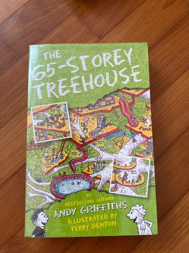 The 13 - 26 - 65 storey Treehouse by Andy Griffiths & Terry Denton ...