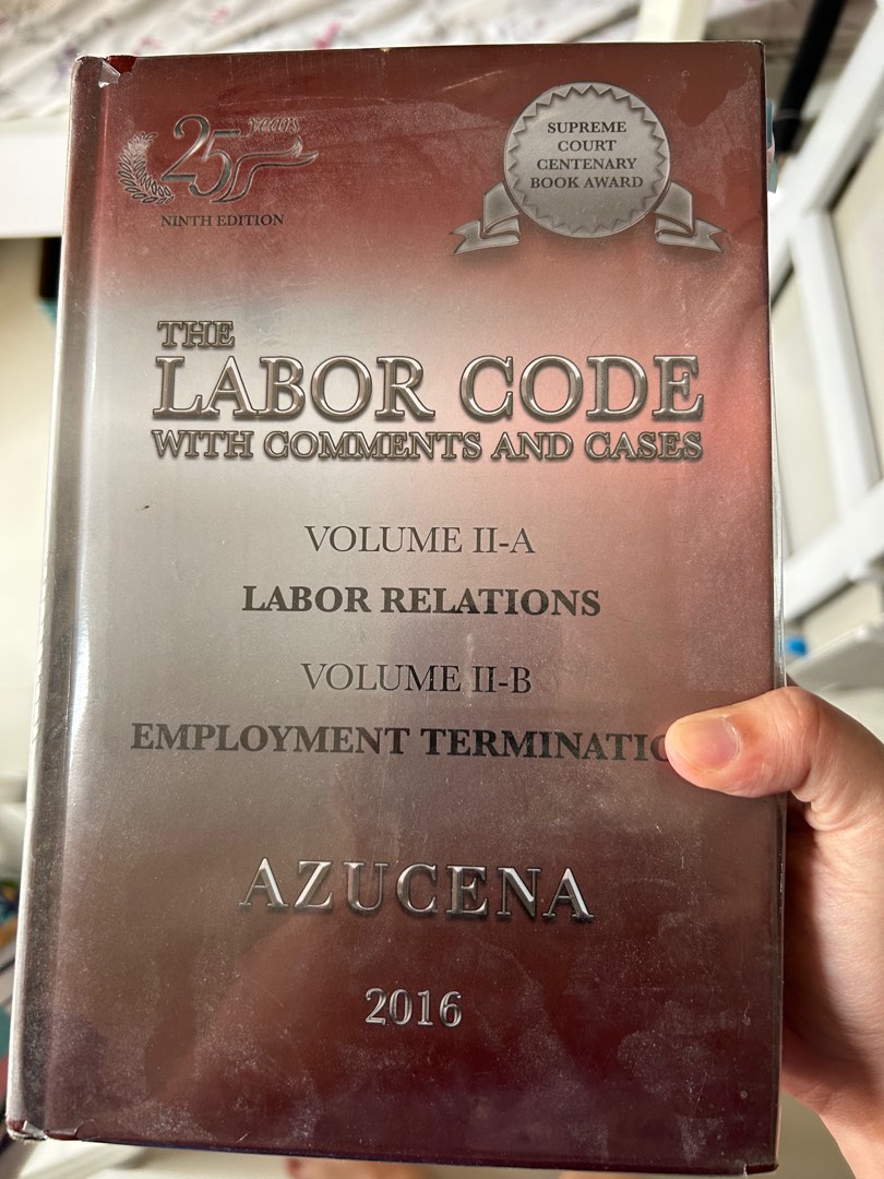 The Labor Code - Azucena (Volume II-A and II-B), Hobbies & Toys, Books ...
