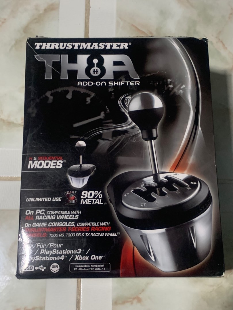 Thrustmaster Th8a shifter, Video Gaming, Gaming Accessories ...