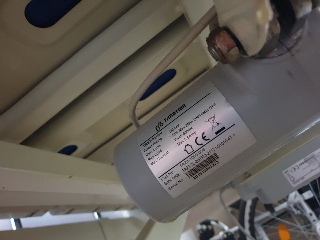 TiMotion Adjustable Hospital Bed, Furniture & Home Living, Furniture ...