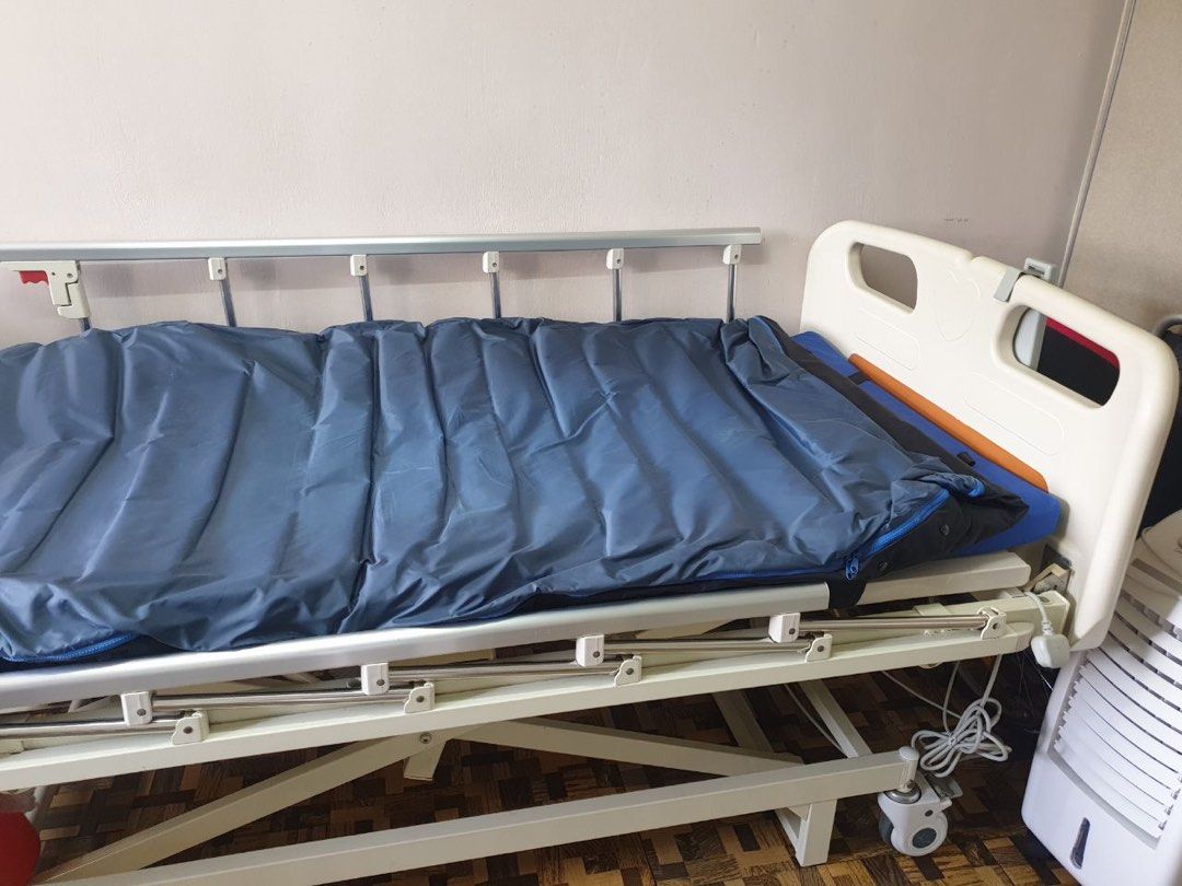 TiMotion Adjustable Hospital Bed, Furniture & Home Living, Furniture ...