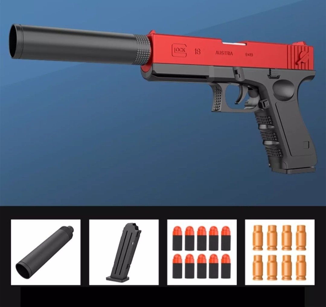 Shell Ejecting Glock Gun(PRE-ORDER), Hobbies & Toys, Toys & Games on ...