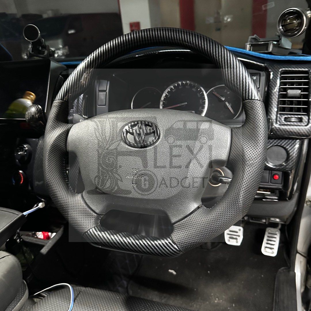 Toyota Hiace Steering Wheel / Flexigadget, Car Accessories, Accessories ...