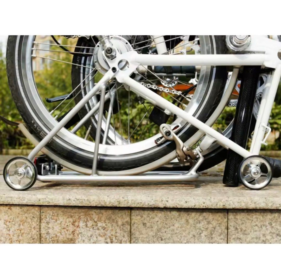 Ultralight Bike Rack for Brompton Foldie Easy wheel rear cargo rack ...