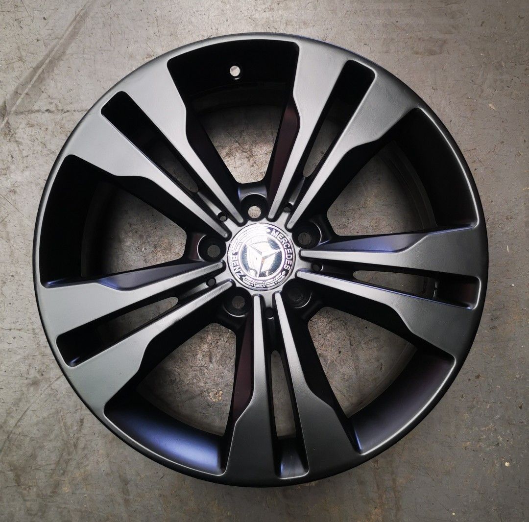 Used 18" Original Mercedes Rims, Car Accessories, Tyres & Rims on Carousell