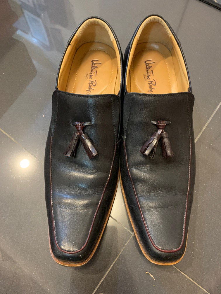 Valentino Ruby Italian Leather Shoes, Men's Fashion, Footwear, Dress ...