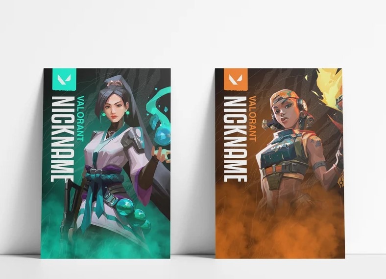 VALORANT Custom Canvas Print with Frame, Furniture & Home Living, Home ...