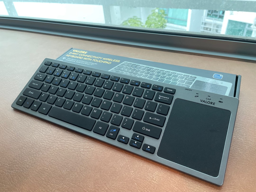 Valore wireless keyboard and trackpad, Computers & Tech, Parts & Accessories, Computer Keyboard ...