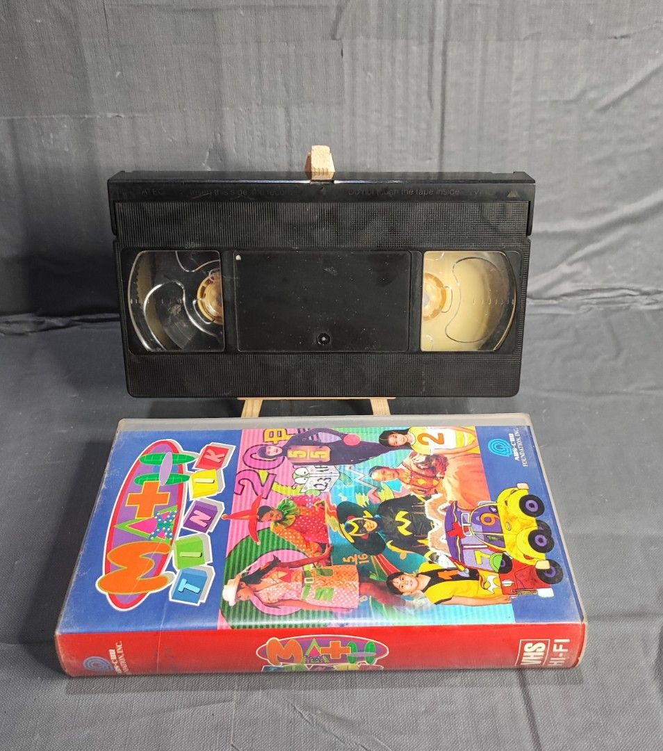 VHS Tapes Math Tinik Volume 4 , 5 , 28, Hobbies & Toys, Memorabilia ...
