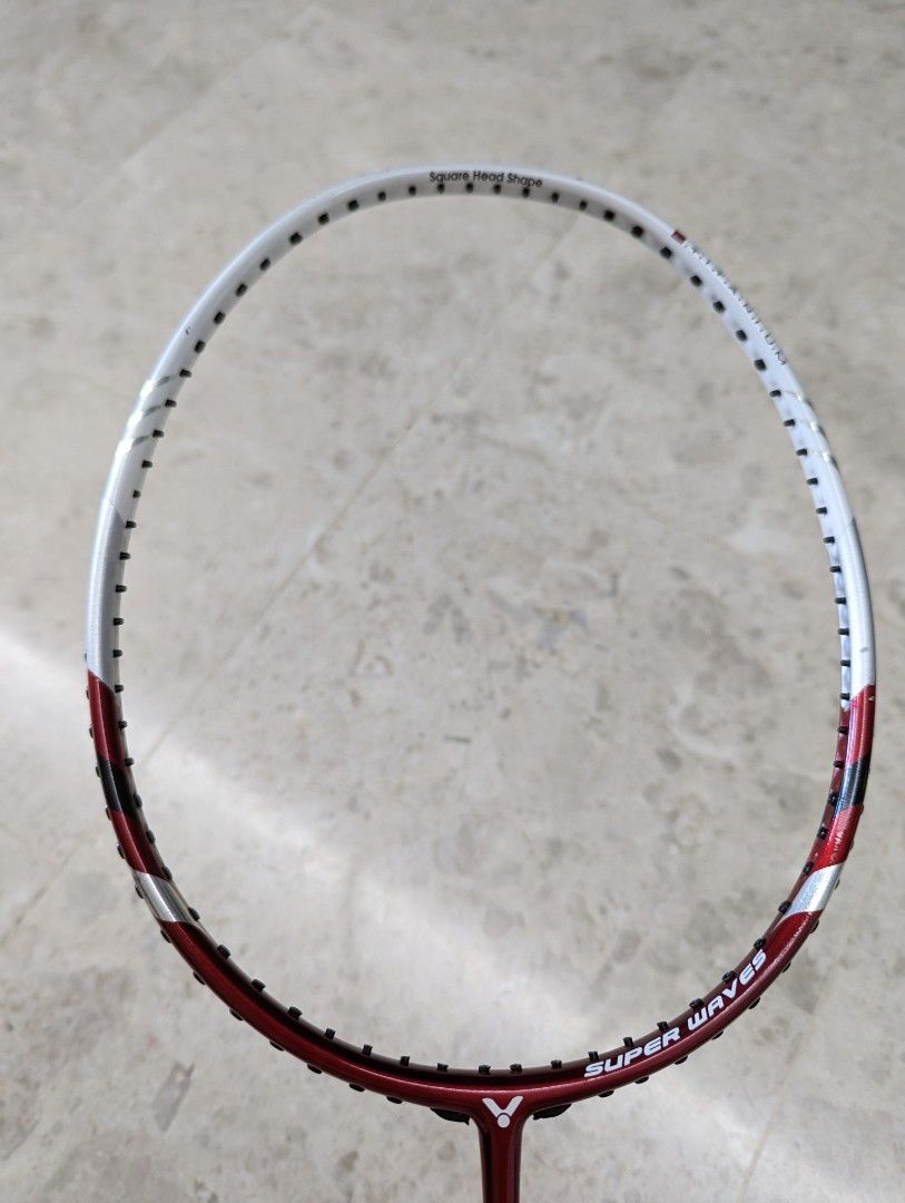 Victor Super Waves 36 Badminton racket, Sports Equipment, Sports ...