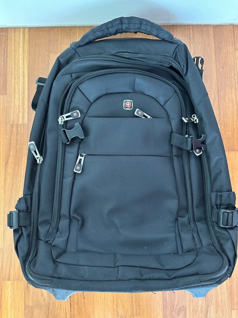 Victorinox Rollable Backpack, Men's Fashion, Bags, Backpacks on Carousell