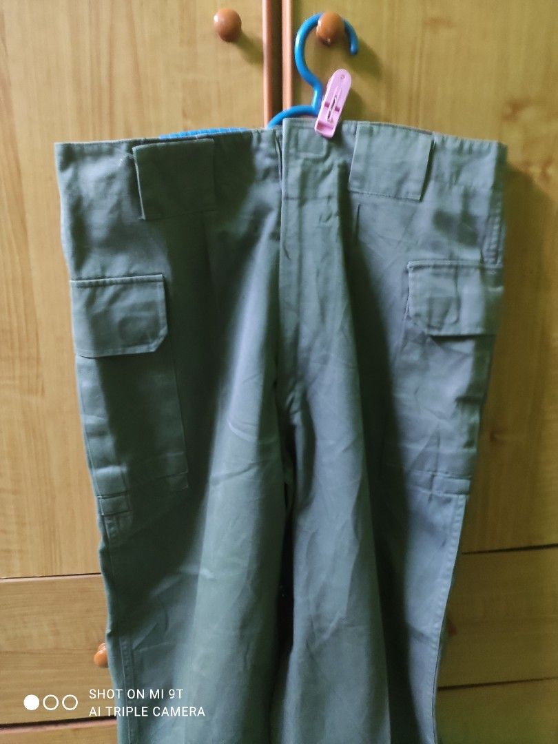 Vintage army cargo, Men's Fashion, Bottoms, Jeans on Carousell