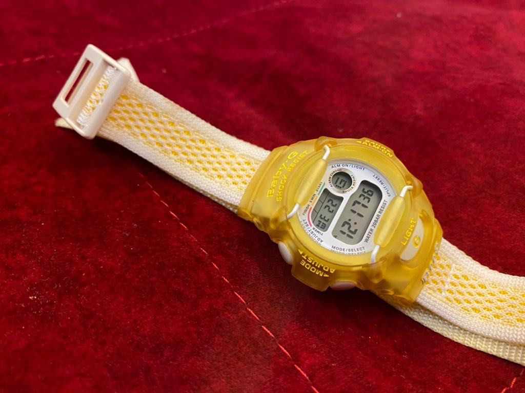 Vintage Casio baby G-shock watch jam tangan, Men's Fashion, Watches ...