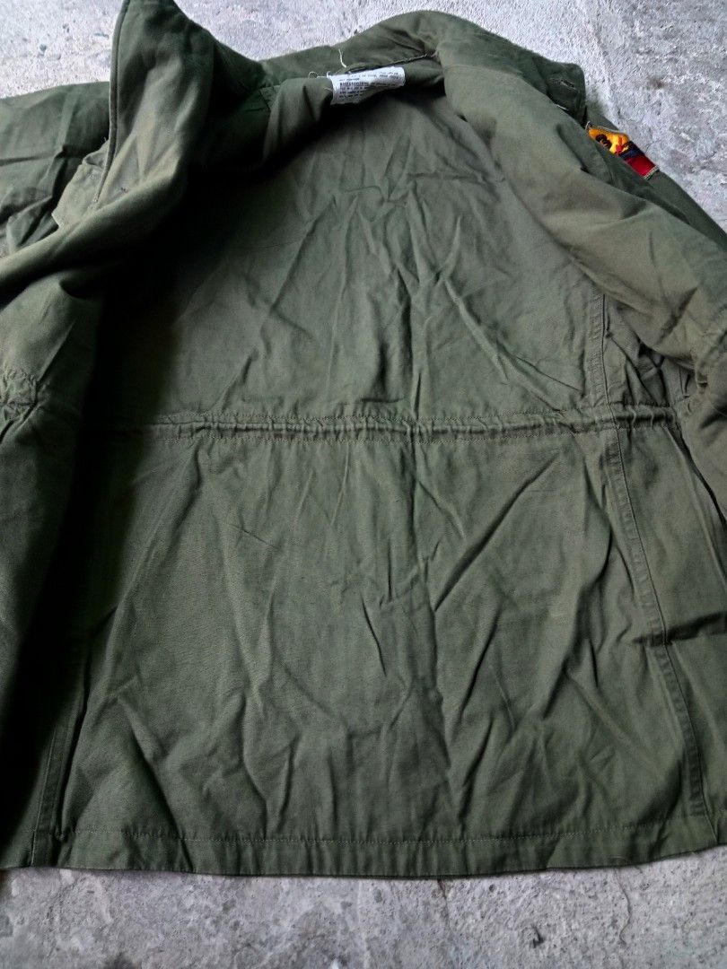 Vintage M43 military field jacket, Men's Fashion, Coats, Jackets and Outerwear on Carousell