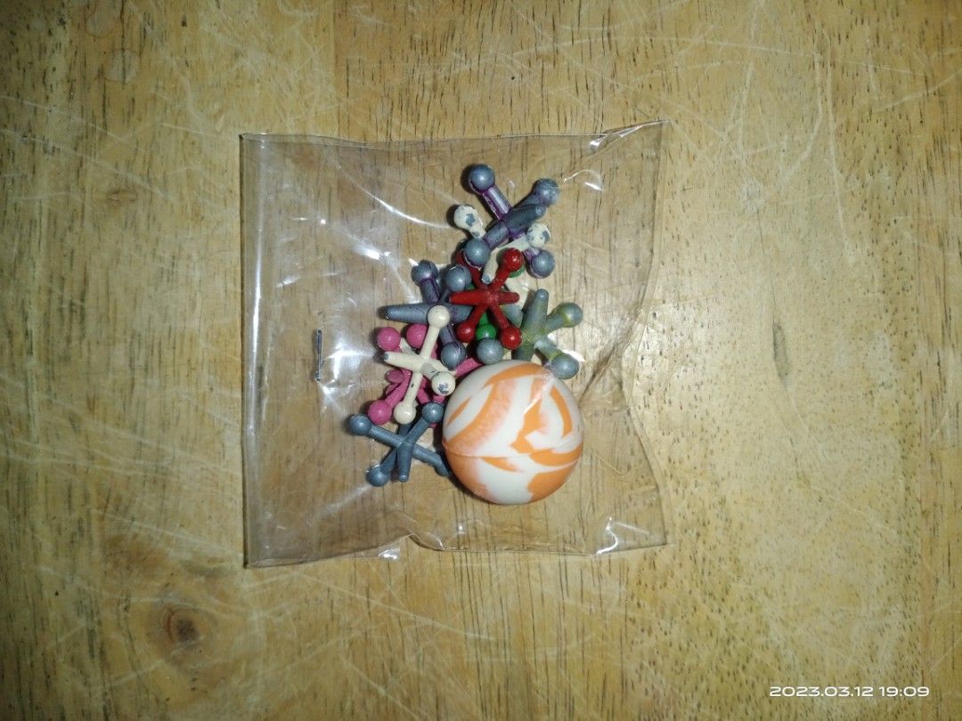 Vintage metal jackstone on Carousell