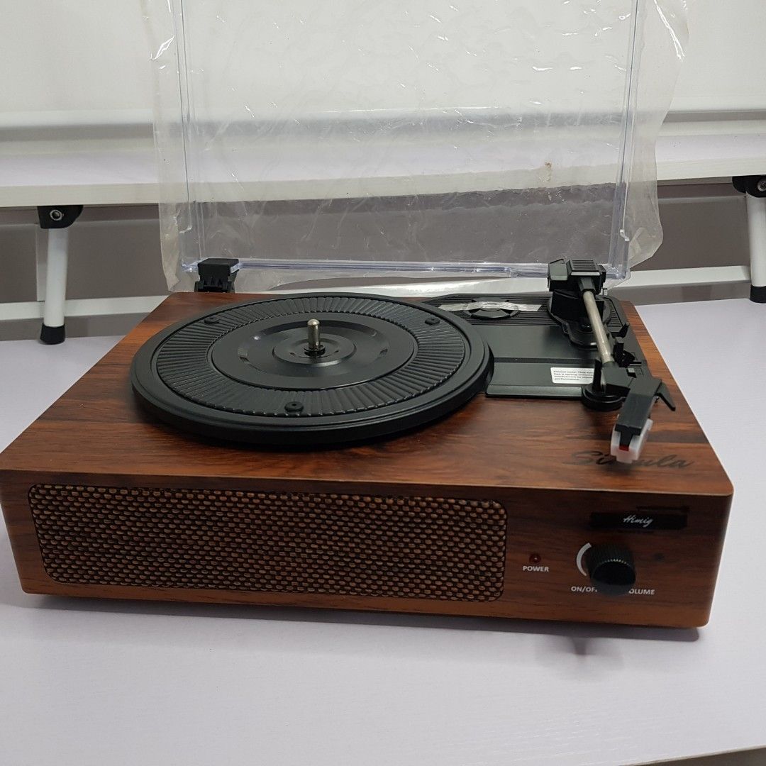 Vinyl Player - Himig Modern Phonograph, Audio, Other Audio Equipment on Carousell