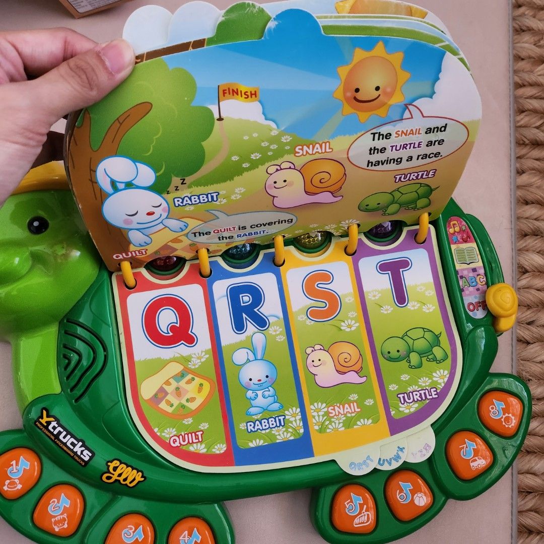 Vtech Touch and Teach Turtle, Hobbies & Toys, Toys & Games on Carousell
