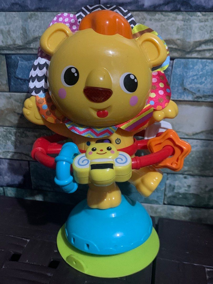 VTech Twist and Spin Lion, Yellow, Hobbies & Toys, Toys & Games on ...