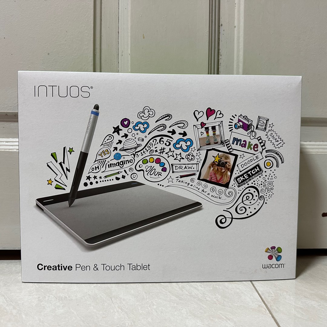 Wacom Intuos Pen and Touch Small Tablet, Computers & Tech, Office ...