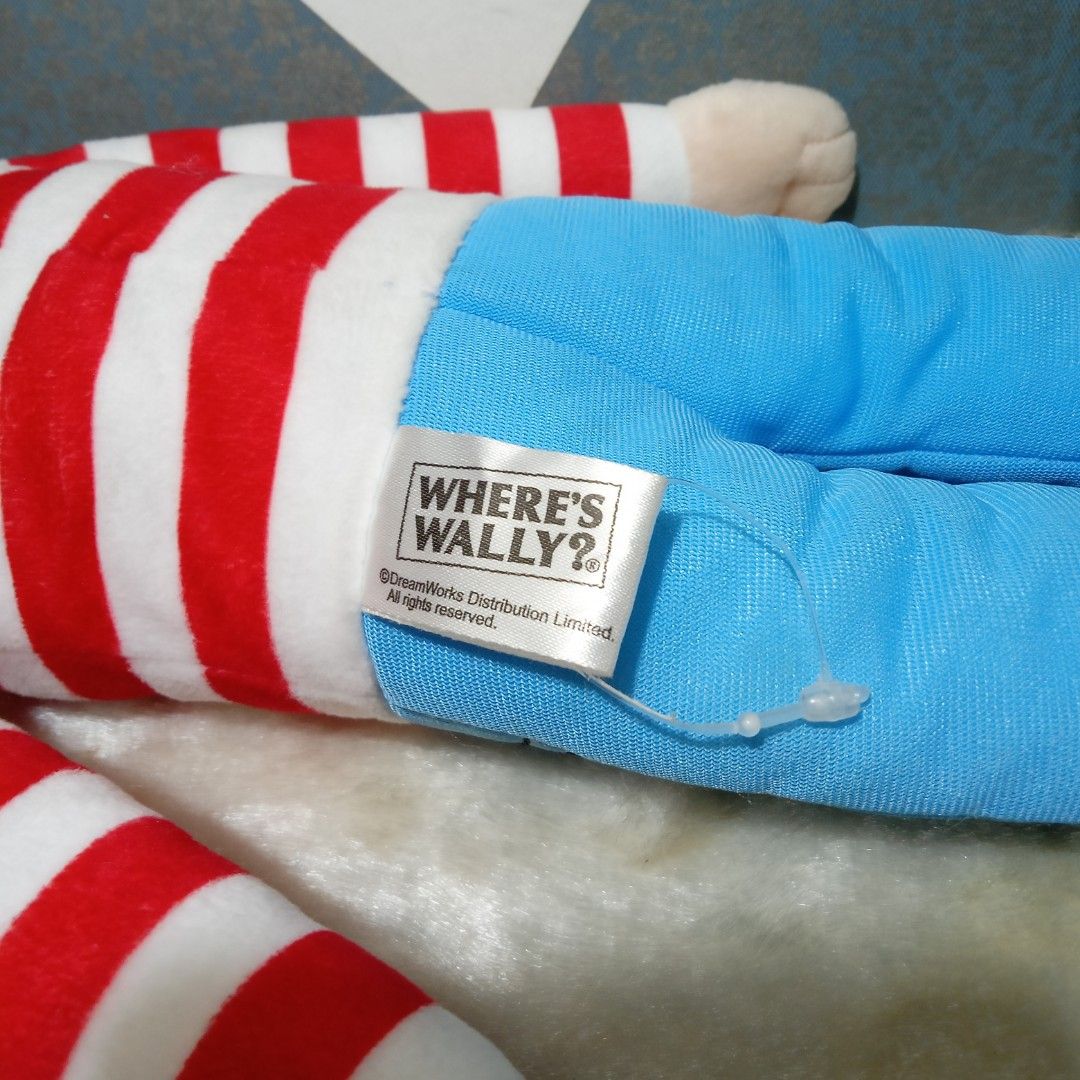 WALLY and WOOF SET RARE Plushies Where's Wally Original - Preloved on ...