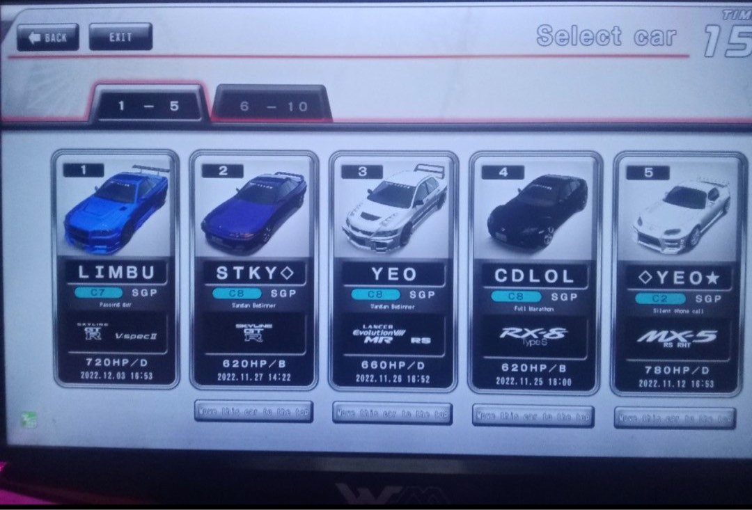 Wangan WMMT 6 BanaPassport Card, Video Gaming, Gaming Accessories, Game ...