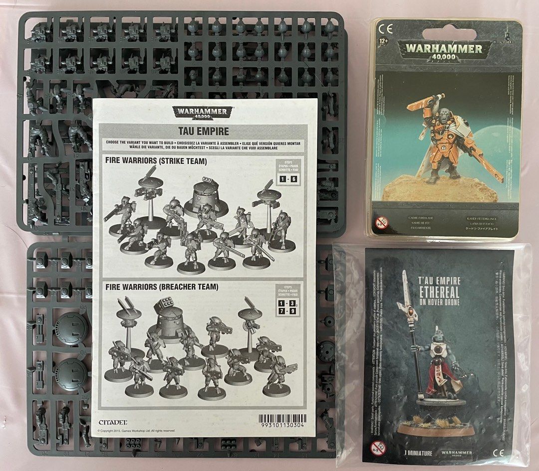 Warhammer 40K Tau Fire Warrior Breachers Ethereal Fireblade Deal ...