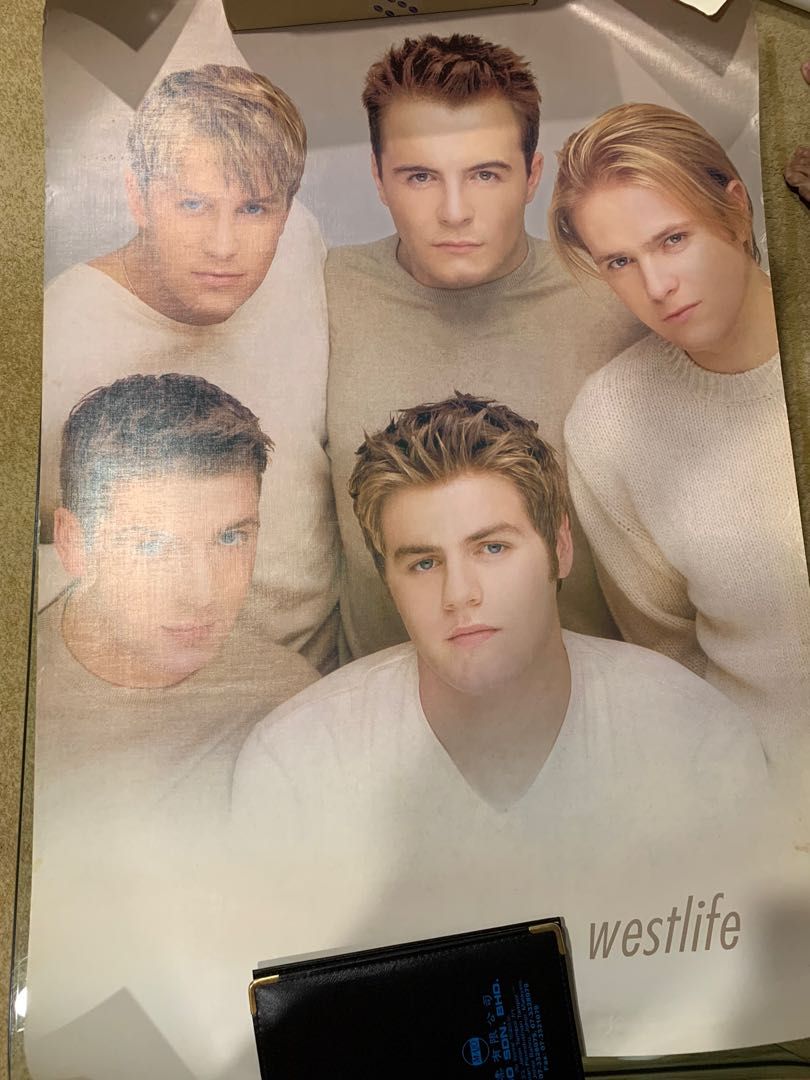 Westlife Poster, Hobbies & Toys, Collectibles & Memorabilia, Fan ...