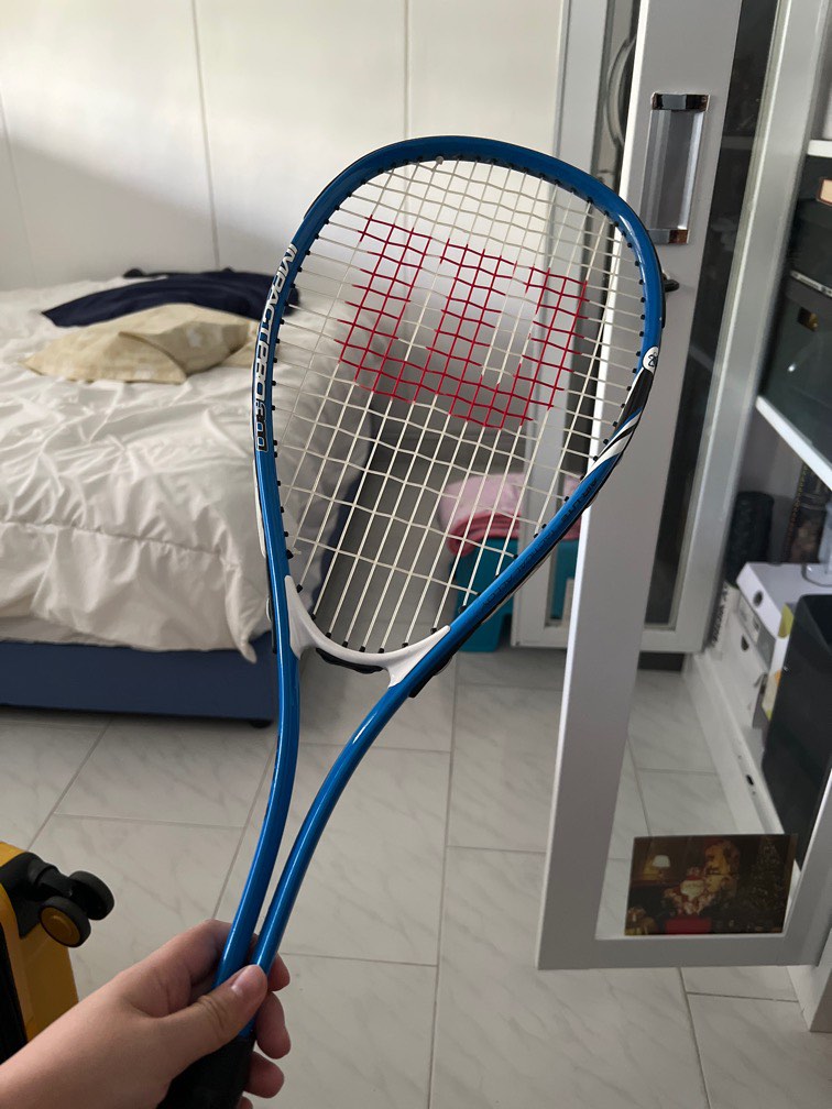 Wilson Squash Racket, Sports Equipment, Sports & Games, Racket & Ball ...