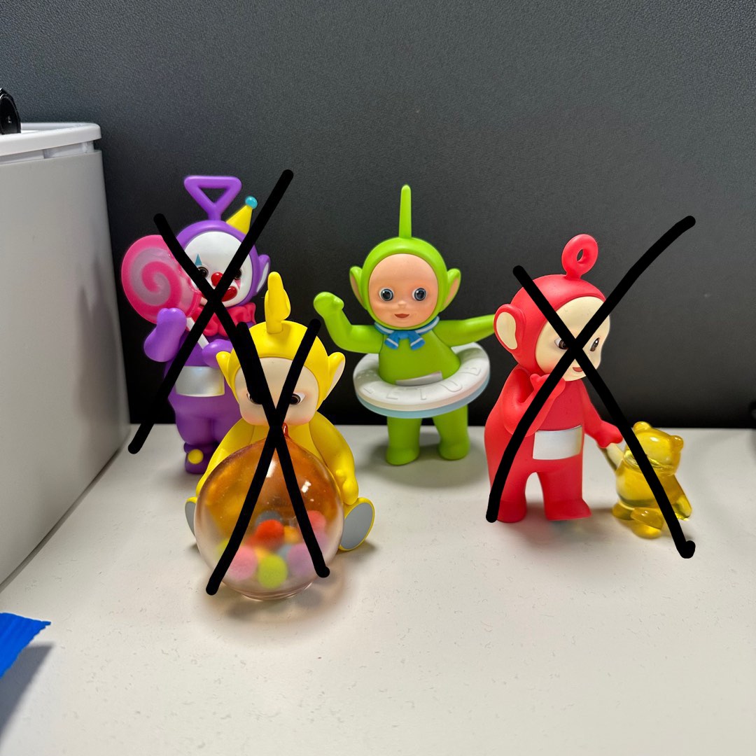 [WTS] Pop Mart Teletubbies Fantasy Candy World Series, Hobbies & Toys ...