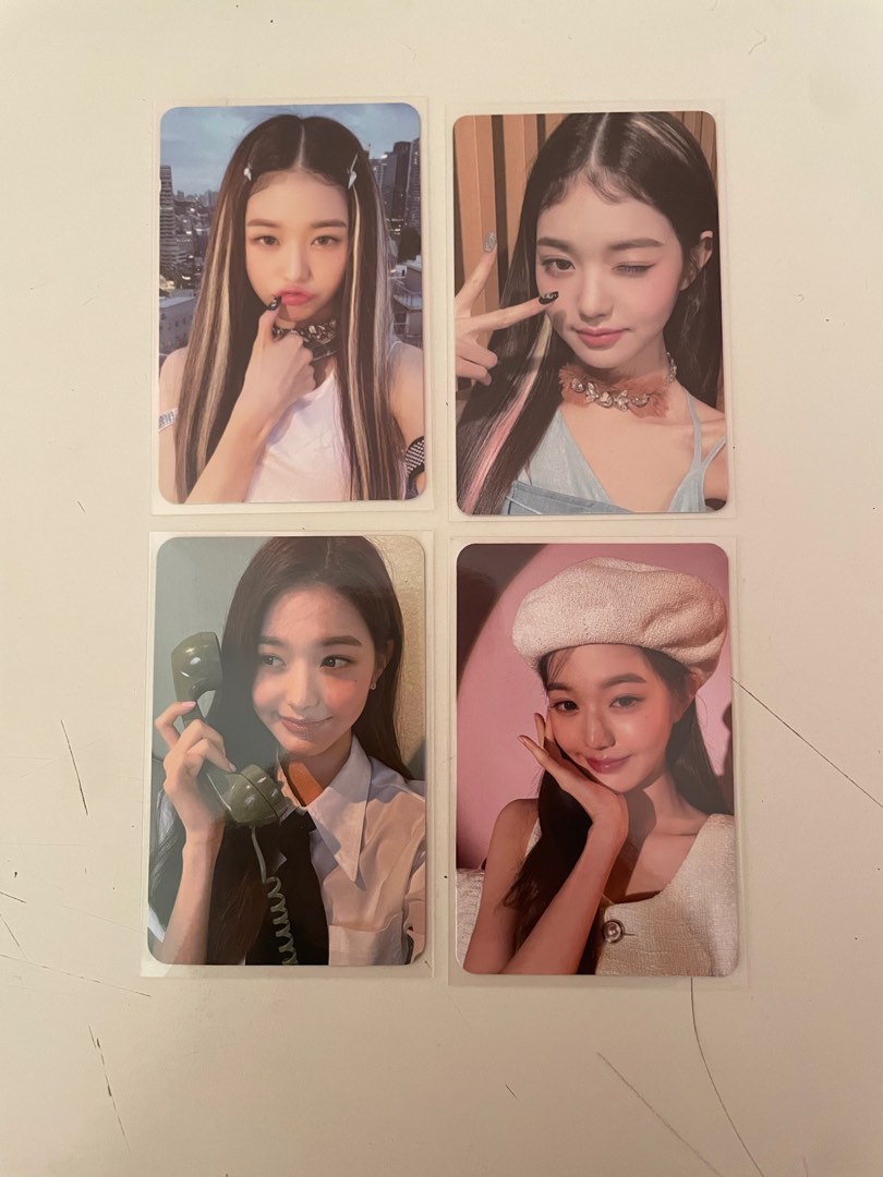 [WTS/WTT] ive izone wonyoung yujin leeseo gaeul rei liz hapa kristin kirsh photocards dewy ...