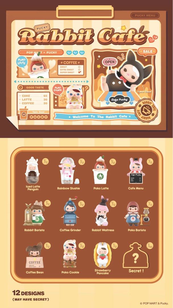 wts/wtt rabbit cafe popmart , rabbit waitress, Hobbies & Toys, Toys ...