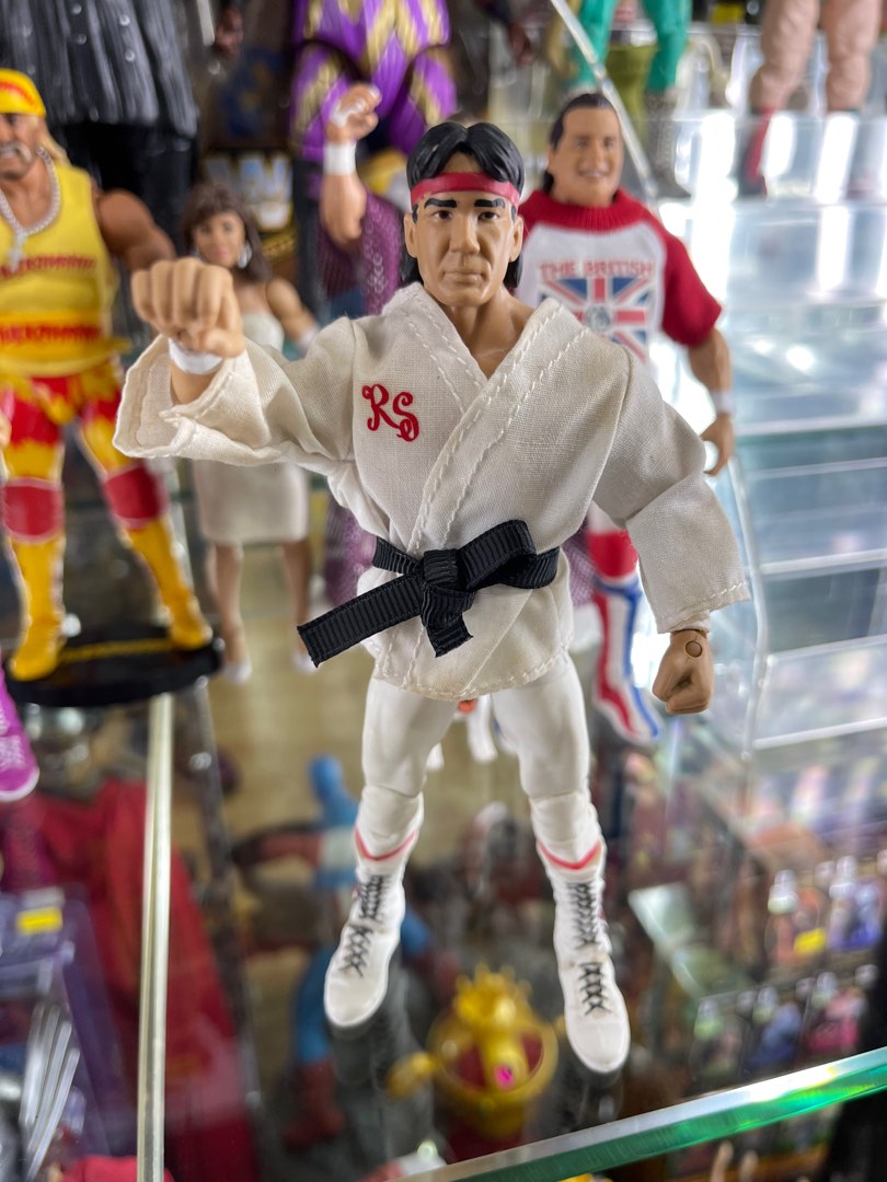 WWE Mattel Elite Ricky The Dragon Steamboat, Hobbies & Toys, Toys ...