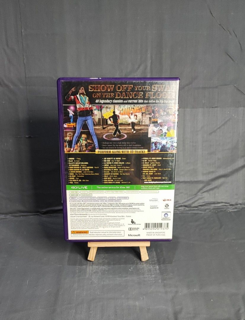 XBOX 360 Games The Hip Hop Dance Experience, Video Gaming, Video Games ...