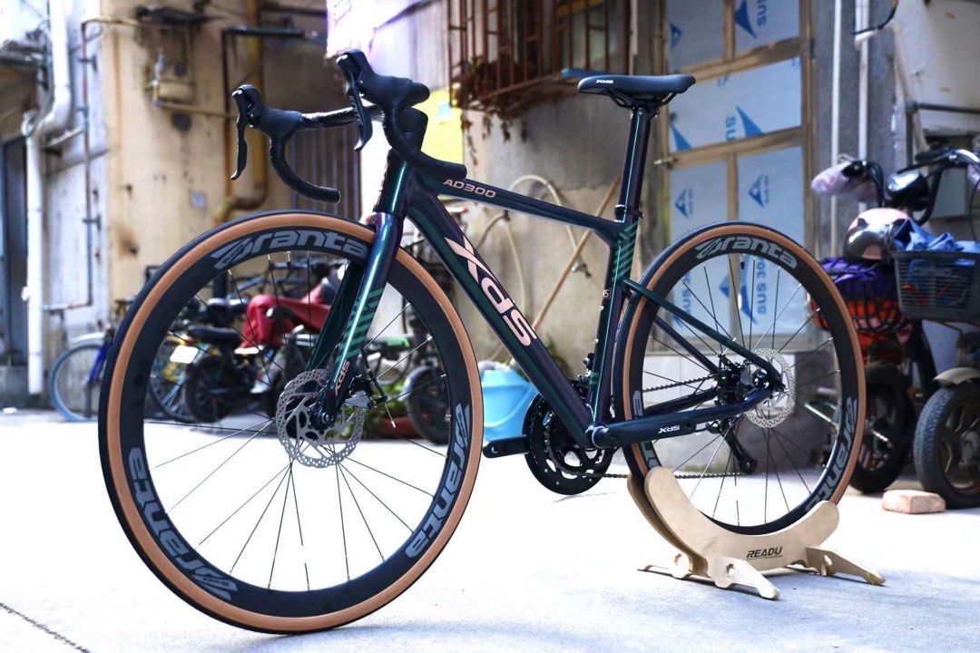 2023 XDS AD300 Alu frameset 9x2 18 speed Sensah |purple & chameleon ...