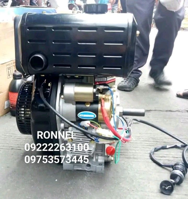 YAMMA 10HP Air Cooled Diesel Engine High Speed Recoil Start Electric ...
