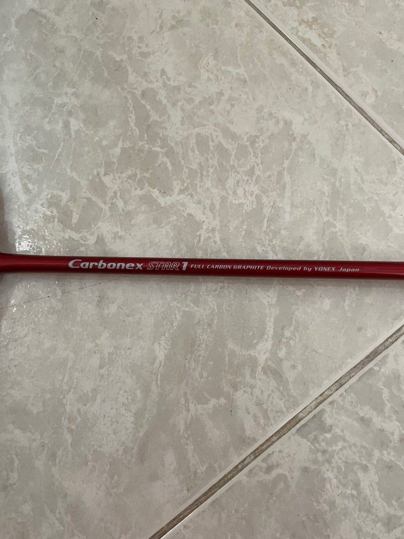 Yonex Badminton Racket carbonex star 1, Sports Equipment, Sports ...