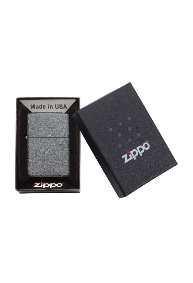 Zippo Classic Iron Stone Lighter, Luxury, Accessories on Carousell