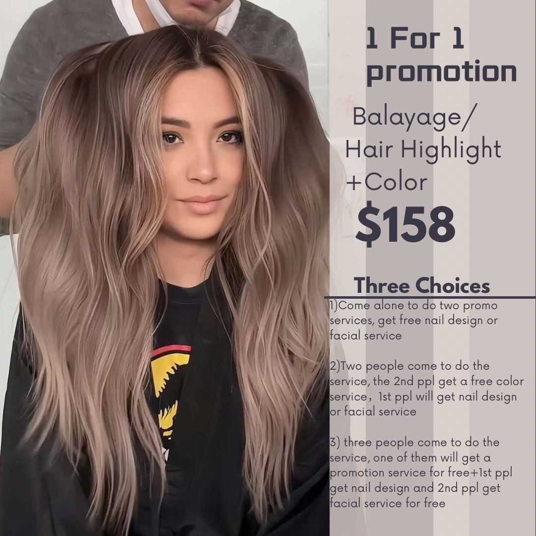 1 for 1 free Hair Promotion , Lifestyle Services, Beauty & Health ...