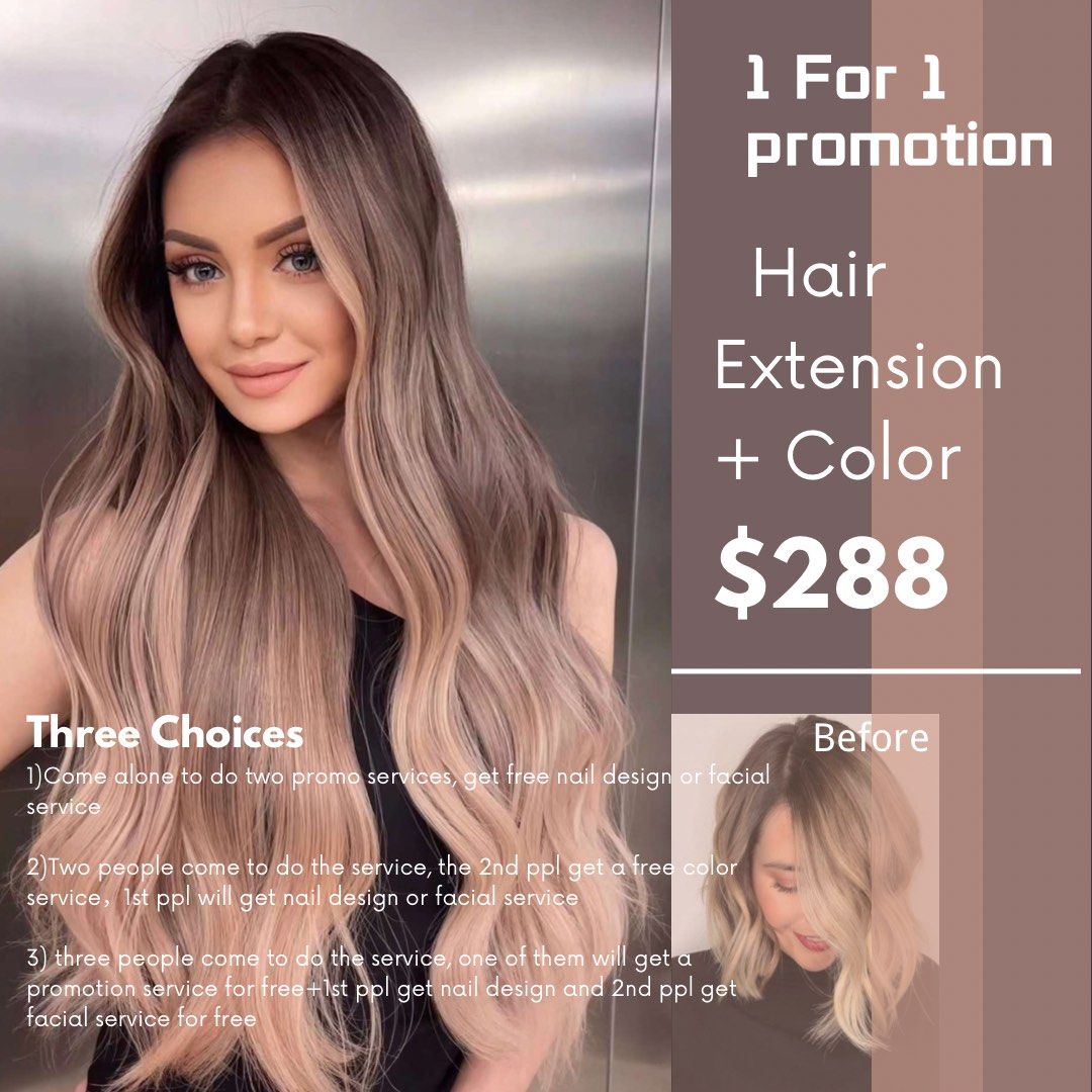 1 for 1 free Hair Promotion , Lifestyle Services, Beauty & Health ...