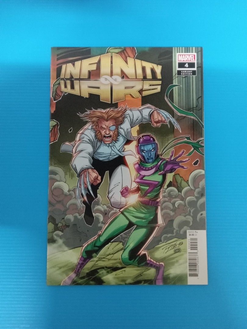 1st cover & cameo app Miss Kang ! Infinity Wars #4 ( Ron Lim - Cover ...